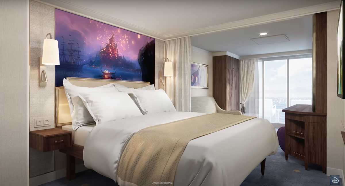 disney-wish-concierge-stateroom-tangled - SiDisney