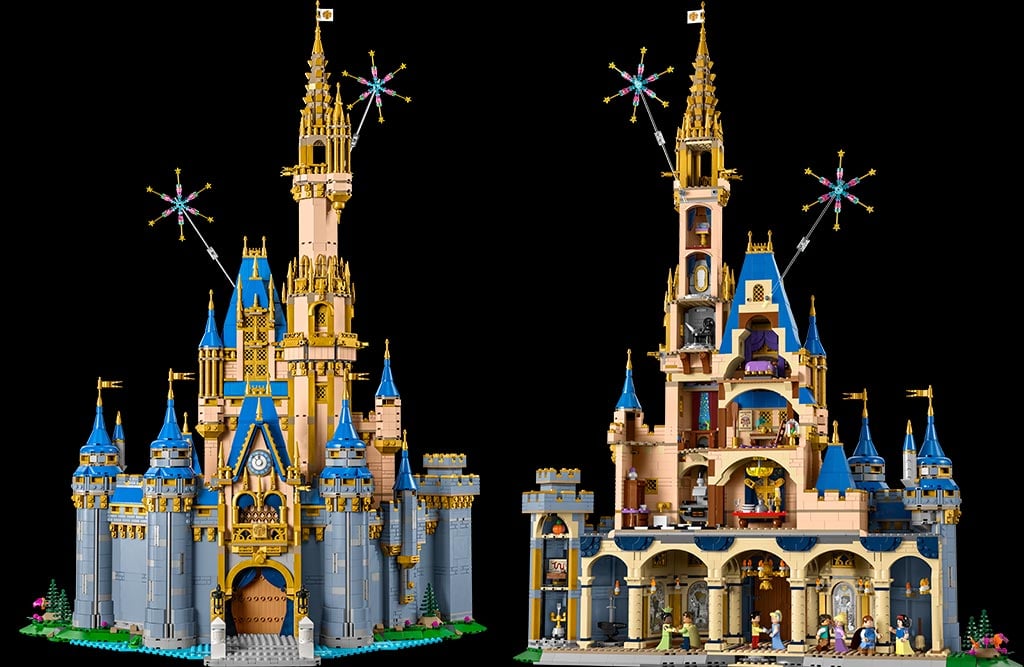 new-cinderella-castle-lego-front-back - SiDisney